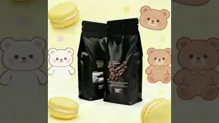 Custom Mylar Foil Bags For Snacks & Coffee