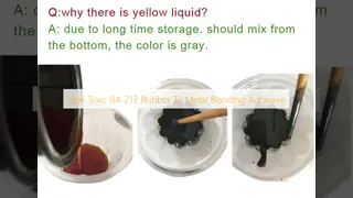 BA 213 Rubber Metal Bond Adhesive