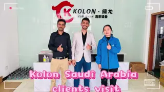 Kolon great to welcome our clients from Saudi Arabia to our factory today!