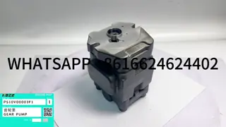NACHI PS10V00003F1 KOBELCO CASE HYDRAULIC GEAR PUMP REPLACEMENT FOR SK55 CX55B SMALL EXCAVATOR