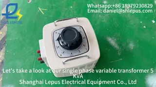 5KVA Manual Single Phase Auto Transformer