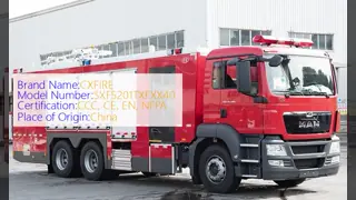 MAN Decontamination Fire Truck 90km H