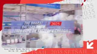 the 2025 Bharat Battery Show from 19th-21st January in New Delhi