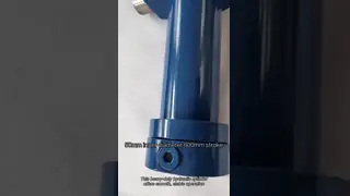Heavy Duty Hydraulic Cylinder 80mm Bore 600mm Stroke