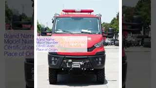 Fire Truck China Factory Fast Response Rescue