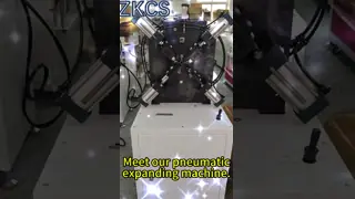 Amazing! 4-Claw Pneumatic Expanding Machine – Expanding Cold Shrink End Caps & Breakouts