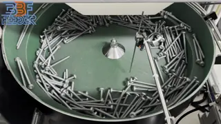 Long Bolts Vibratory Bowl Feeder Customized Automated Screws Parts Orientation