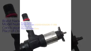 Komatsu Excavator Fuel Injector 095000-6120