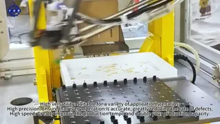 Automatic Delta Robot Feeding Workstation Industrial Small Parts Picking Machine