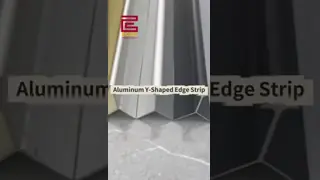 Aluminum Y-Shaped Edge Strip | Perfect Home Decoration Closing