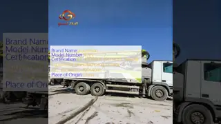 Used Zoomlion 47m Pump Truck Low Hours