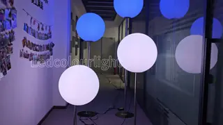 Standing DMX RGB Sphere Light
