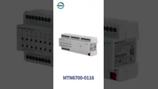 Schneider MTN6700-0116 16-channel KNX switching actuator