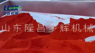 Chili powder roasting production line