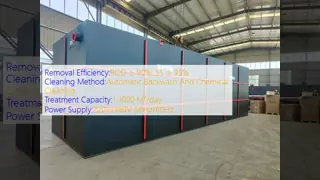 MBR Sewage Treatment 95% SS Removal