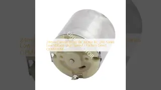 RC260SA Motor High Speed Compact DIY Power