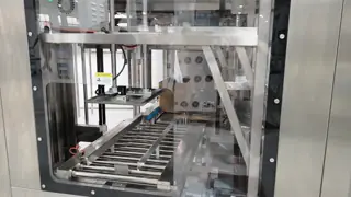 Full Auto Chocolate Candy Canned Food Packaging Line Solution, High Speed Food Grade Bag Sealer Mach