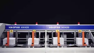 HX420 Automatic Gathering Machine Fully Automatic Signature Collating Modular 3–21 Stations