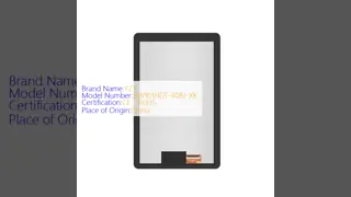 0. Inch LCD Touch Display MIPI Industrial Solution