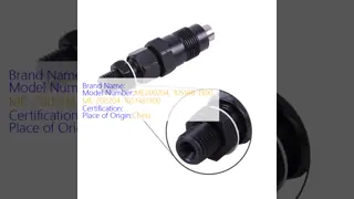 Mitsubishi Pajero 2.8TD Fuel Injectors ME200204