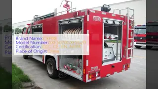ISUZU Fire Truck Fast Response Small Fire Engine