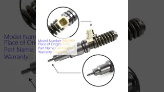 Penta MD13 Fuel Injector 3801369 Diesel Engine Repair