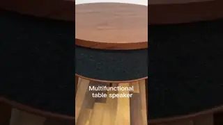 AT600Wholesale Portable Smart Table Speaker with Bluetooth built in Wireless charging Touch control