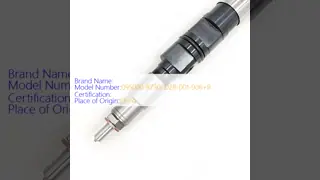 SDEC Truck Fuel Injector 095000-8730 D28-001-906+B