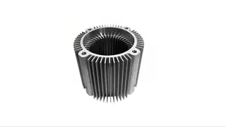 Custom Extruded Aluminum Sunflower Heatsink OEM Precision CNC Machined Heatsink