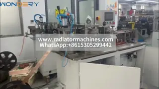 This Copper-Aluminum Fin Machine Makes Heat Exchanger Fin Production More Efficient