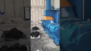 Small-capacity rubber mixing line