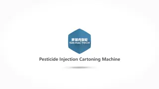 Pesticide Injection Cartoning Machine