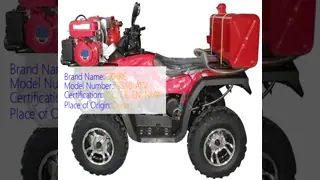 4x4 Fire ATV: Fast Response Off-Road Firefighting