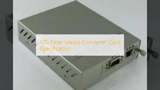 10G Fiber Media Converter Card for Fast Networks