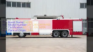 Sinotruk HOWO Fire Truck 16000L Industrial Firefighting Power