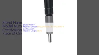 Isuzu D MAX Fuel Injector 095000 8340
