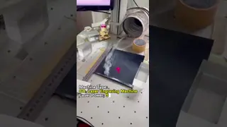 UV Laser Marking Machine in Action! Print Premium Lettering with Portable Workstation