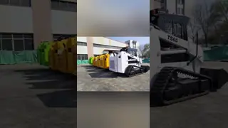 JC45 TS100 JC120 JC75 MINI Loader Multi-Function Skid Steer Loader with Assistive Device Fitting