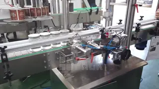 Automatic Linear Single Head Screw Capping Machine