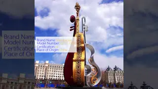 Luminous Cello Sculpture LED Lights