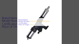 Isuzu 4HK1 6HK1 Fuel Injector 095000-9980