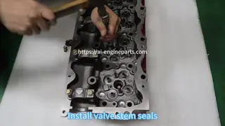 J05E Engine Cylinder Head Installation Guide