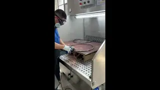 Premium Wet Downdraft Table: Explosion-Proof Grinding & Polishing Bench