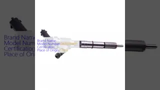 Hyundai Starex Fuel Injector 0445110691