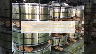 Corrosion Proof Steel Coil For Durability