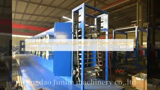 Rubber Sheet Cooling Rods Batch Off Cooler