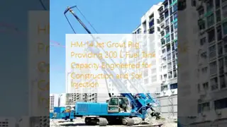 Jet Grout Rig 200L Fuel Tank Soil Injection
