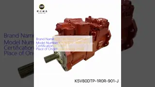 Excavator Pump Upgrade K5V80DTP OEM Quality