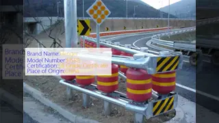 Highway Roller Barrier For Safer Roads