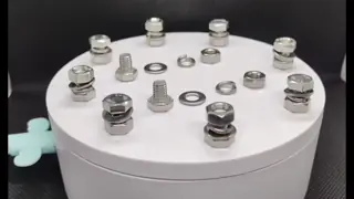 hex bolt +washers